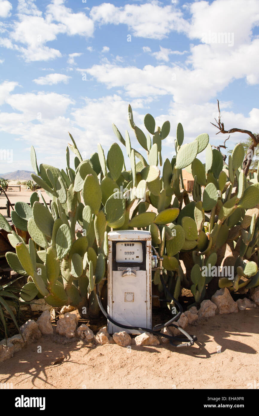 Old gas station in Solitaire, Namibia Stock Photo - Alamy