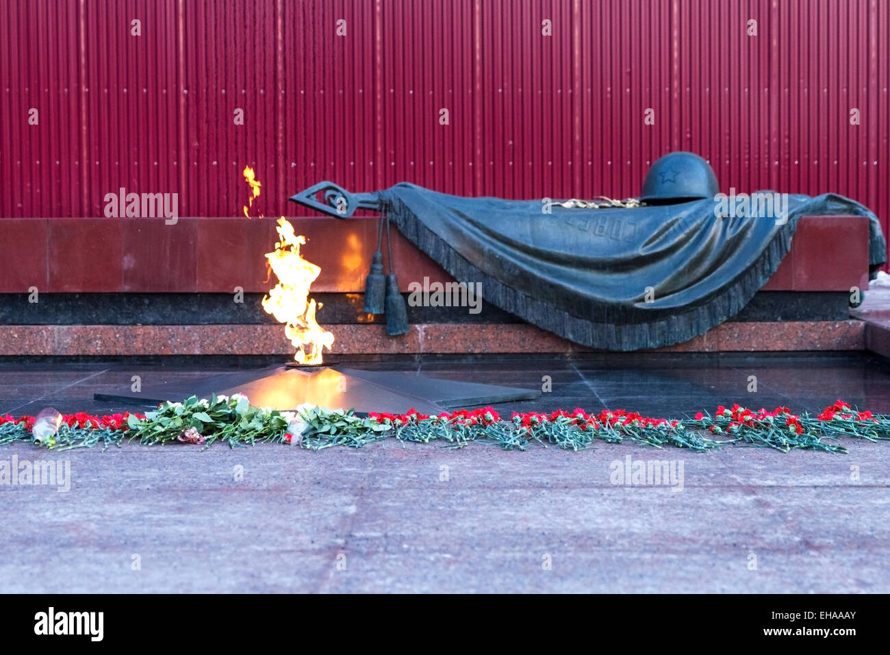 Eternal Flame - Tomb Of The Unknown Soldier to Moscow Stock Photo - Alamy