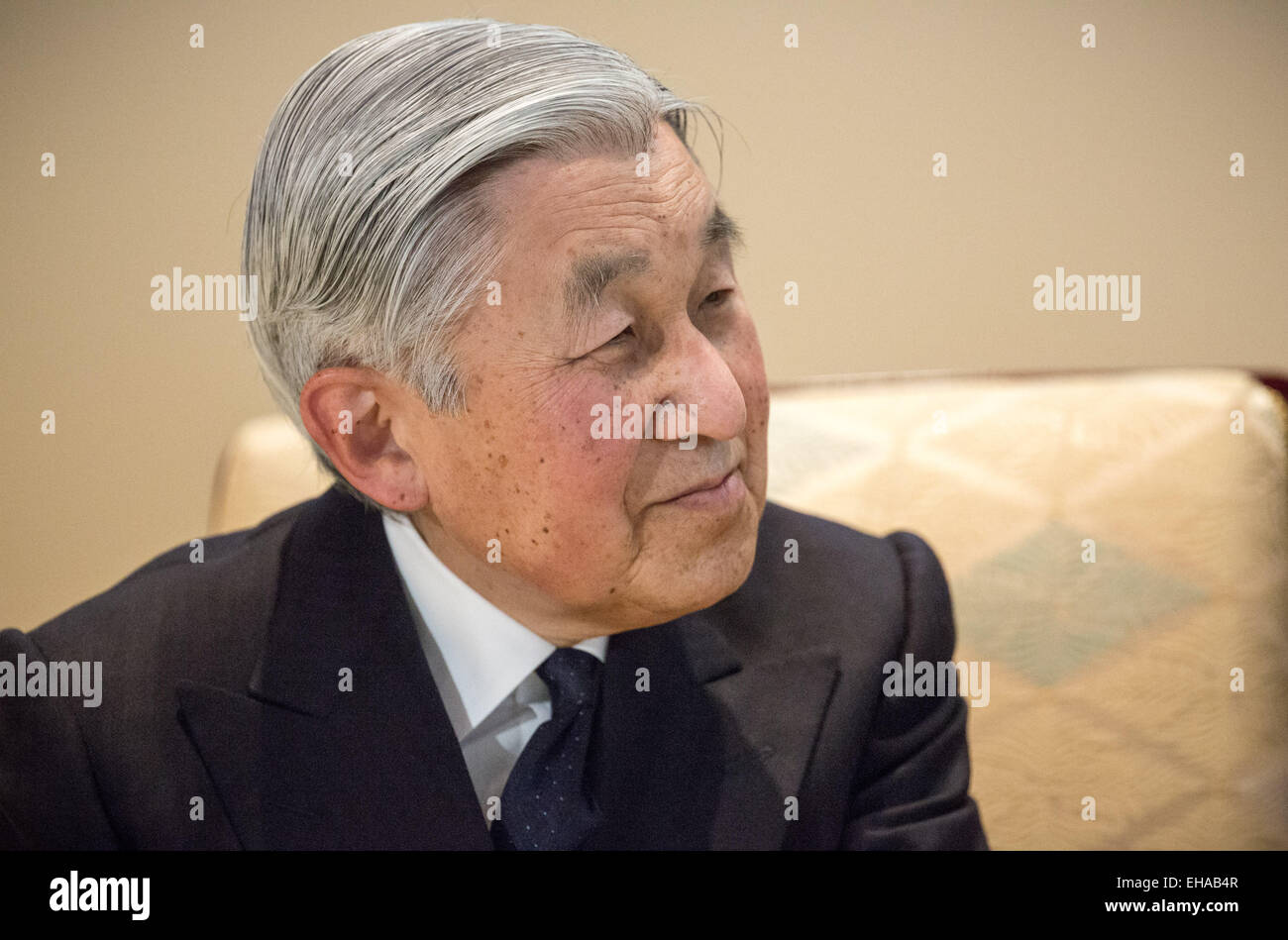 Tokyo, Japan. 9th Mar, 2015. The Tenno, Emperor of Japan, Akihito ...