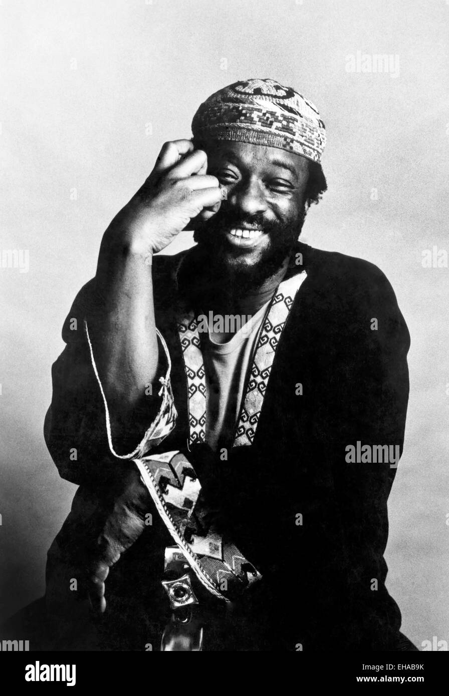 James Blood Ulmer, Smiling Portrait, circa 1980's Stock Photo - Alamy