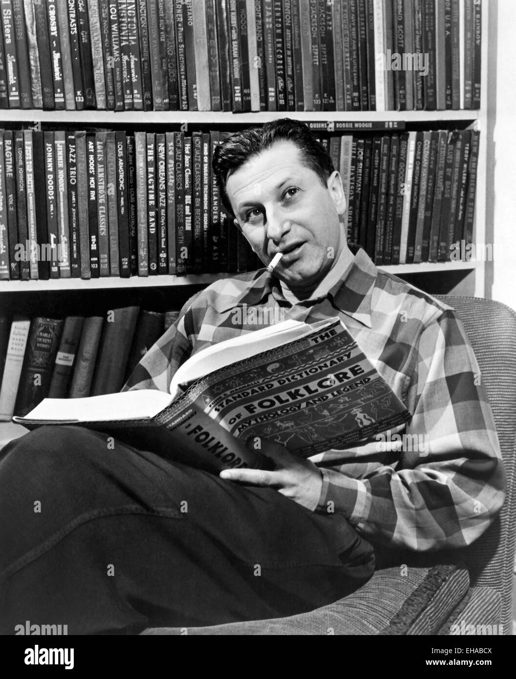 Studs Terkel, Portrait, circa mid-1950's Stock Photo - Alamy