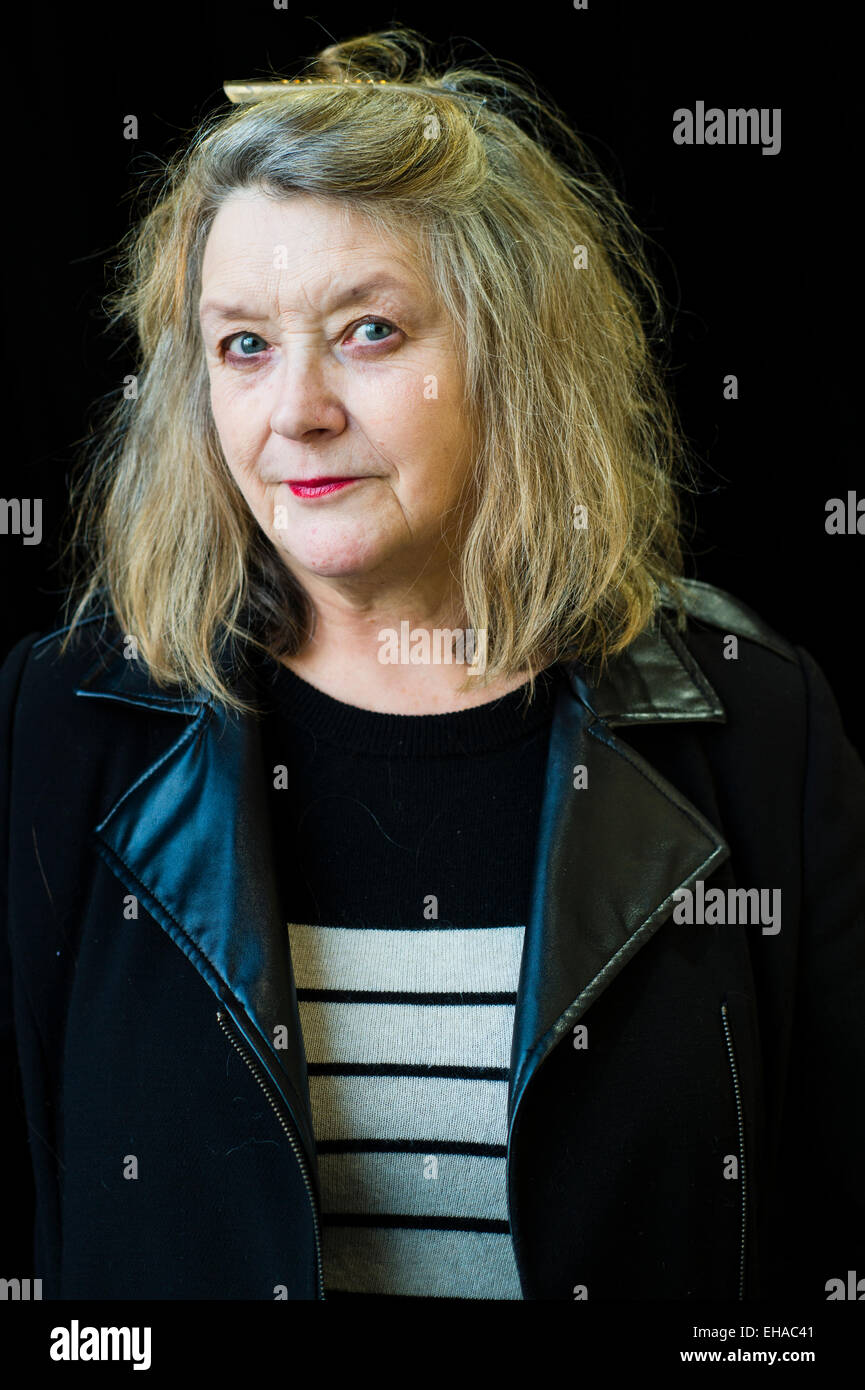 welsh writer poet dramatist MENNA ELFYN Stock Photo - Alamy