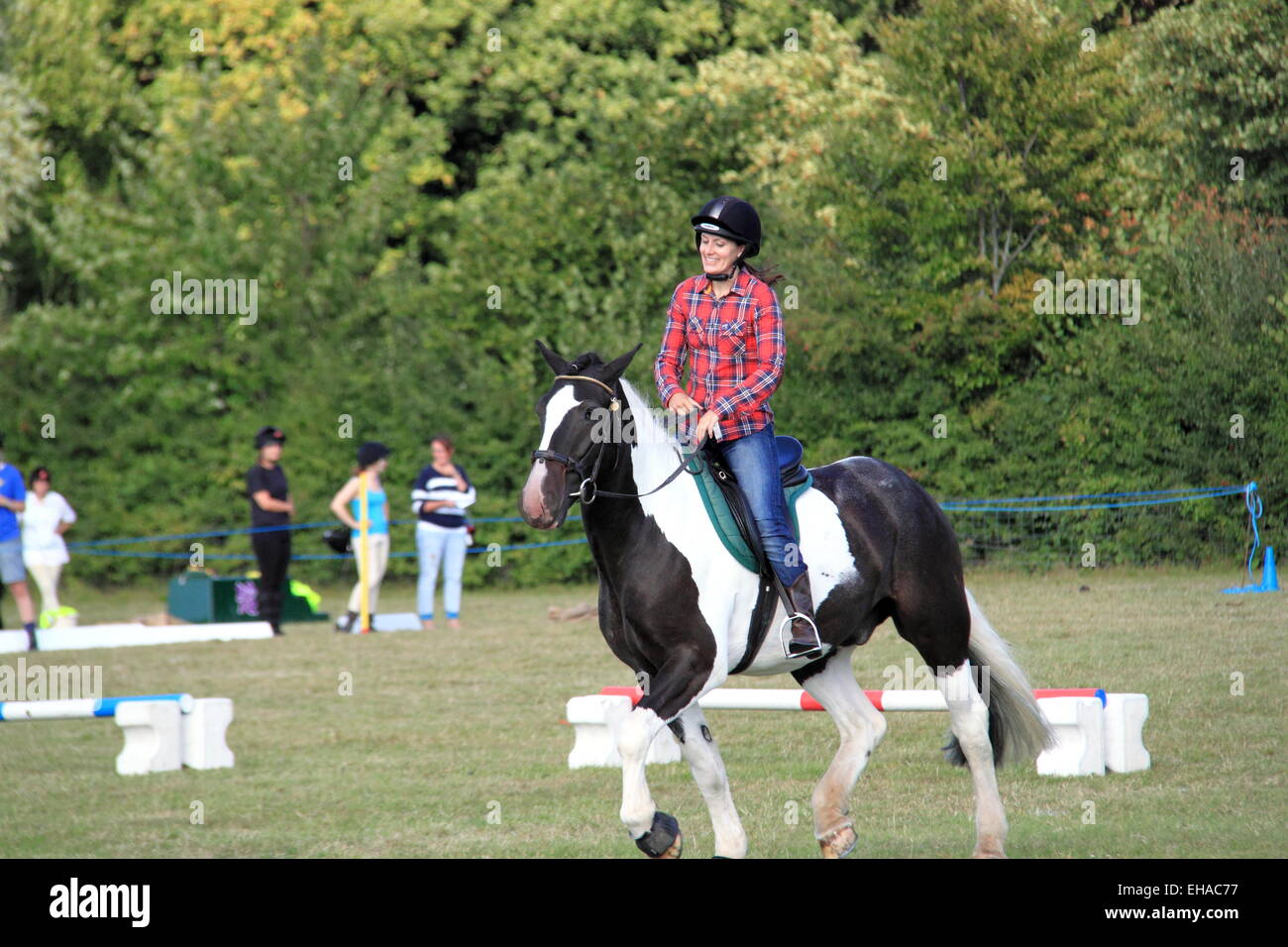 Officers' fancy dress relay race, Horse Rangers Association Gymkhana ...