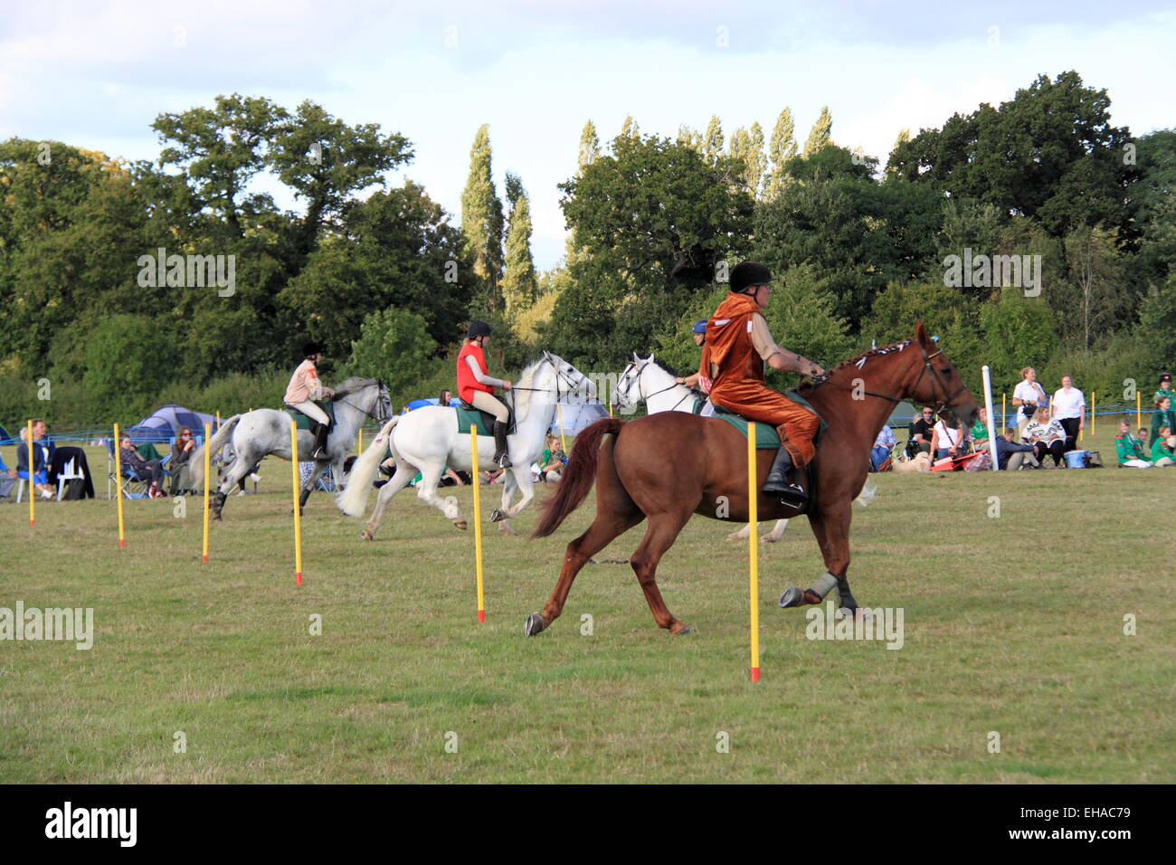 Officers' fancy dress relay race, Horse Rangers Association Gymkhana ...