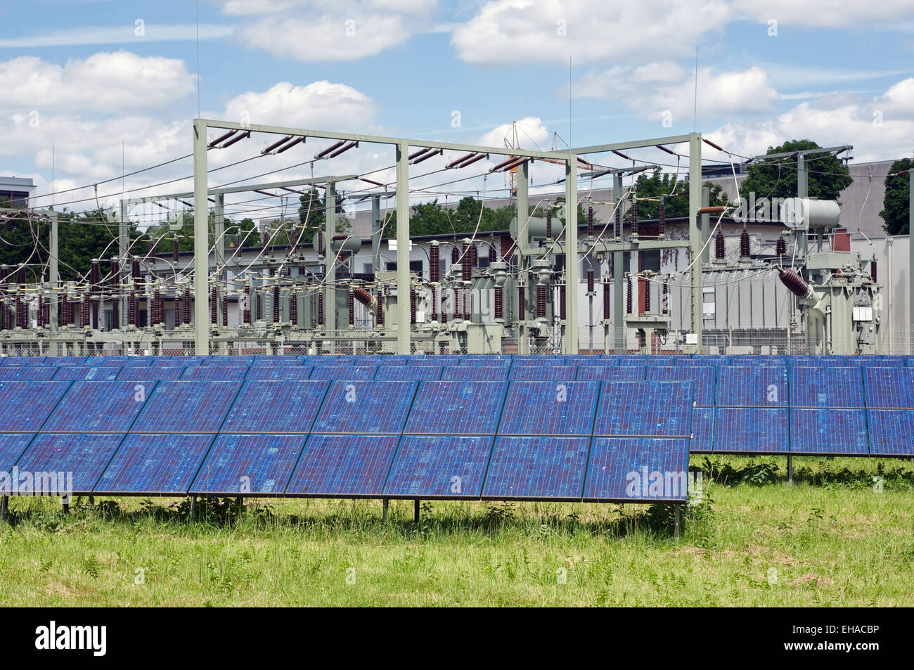 Electricity sub station, Bonn, Germany Stock Photo - Alamy