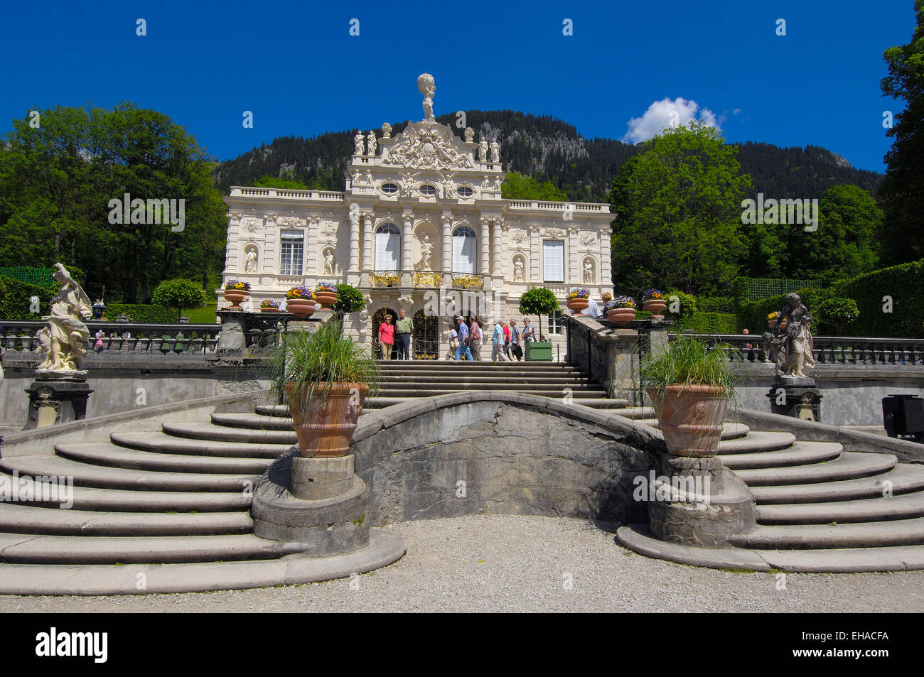 Linderhof, Linderhof Castle, Linderhof Palace, Schloss Linderhof, Upper ...