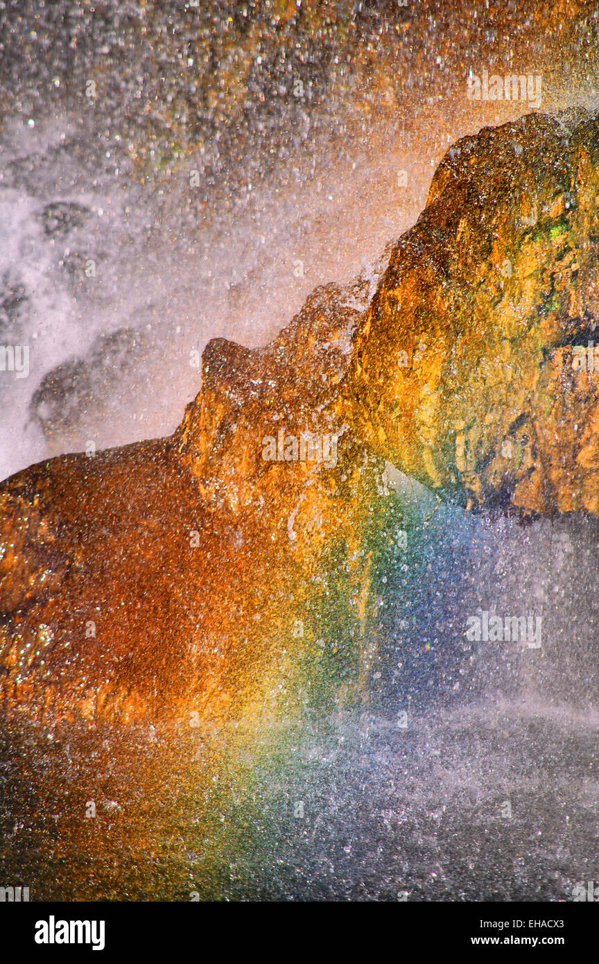 Abstract waterfall shot Stock Photo - Alamy