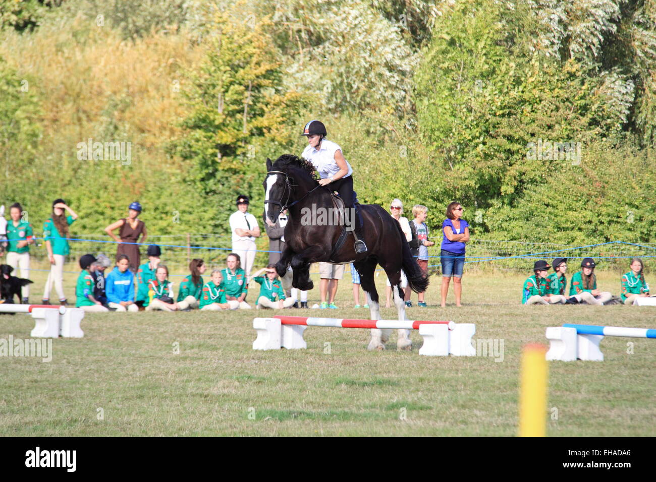 Officers' fancy dress relay race, Horse Rangers Association Gymkhana ...