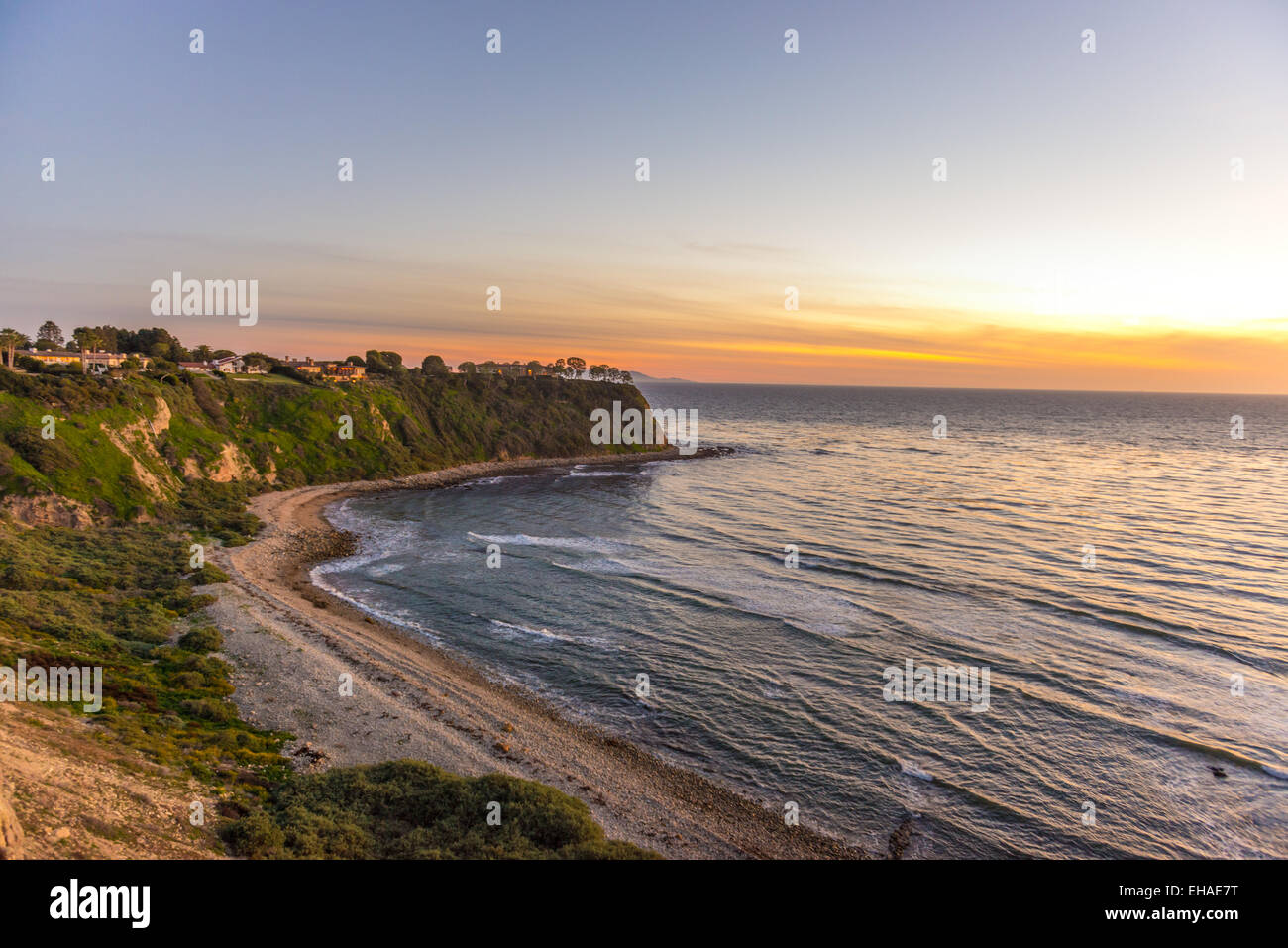 Palos Verdes Cliffs Stock Photo - Alamy