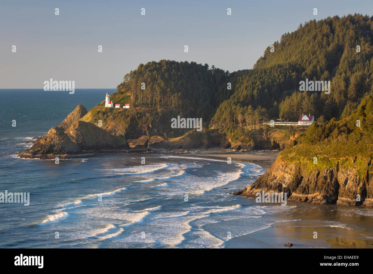Heceta Head Lighthouse along the Oregon Coast, USA Stock Photo - Alamy