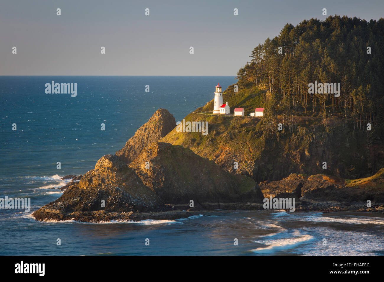 Heceta Head Lighthouse along the Oregon Coast, USA Stock Photo - Alamy