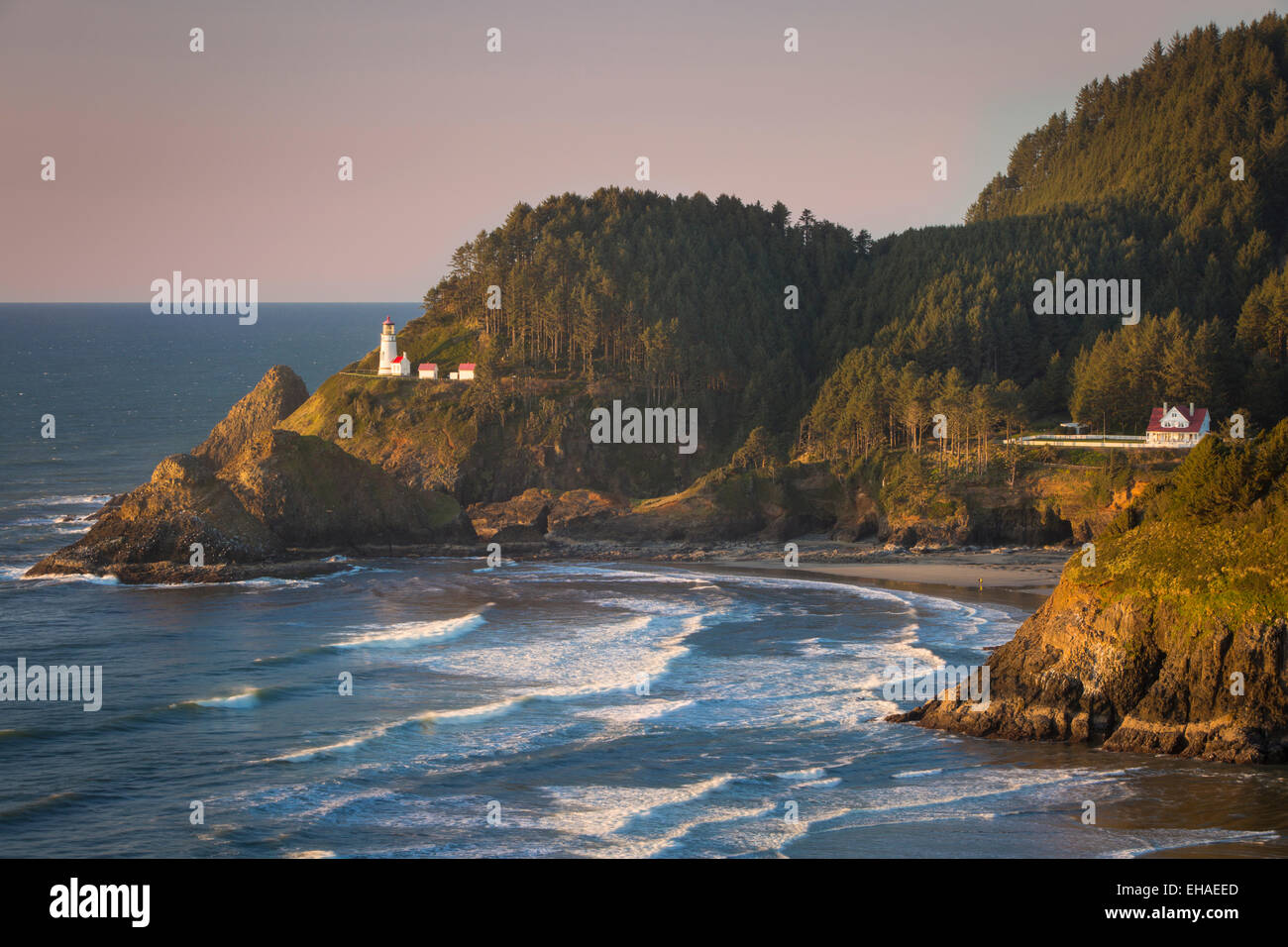 Heceta Head Lighthouse along the Oregon Coast, USA Stock Photo - Alamy