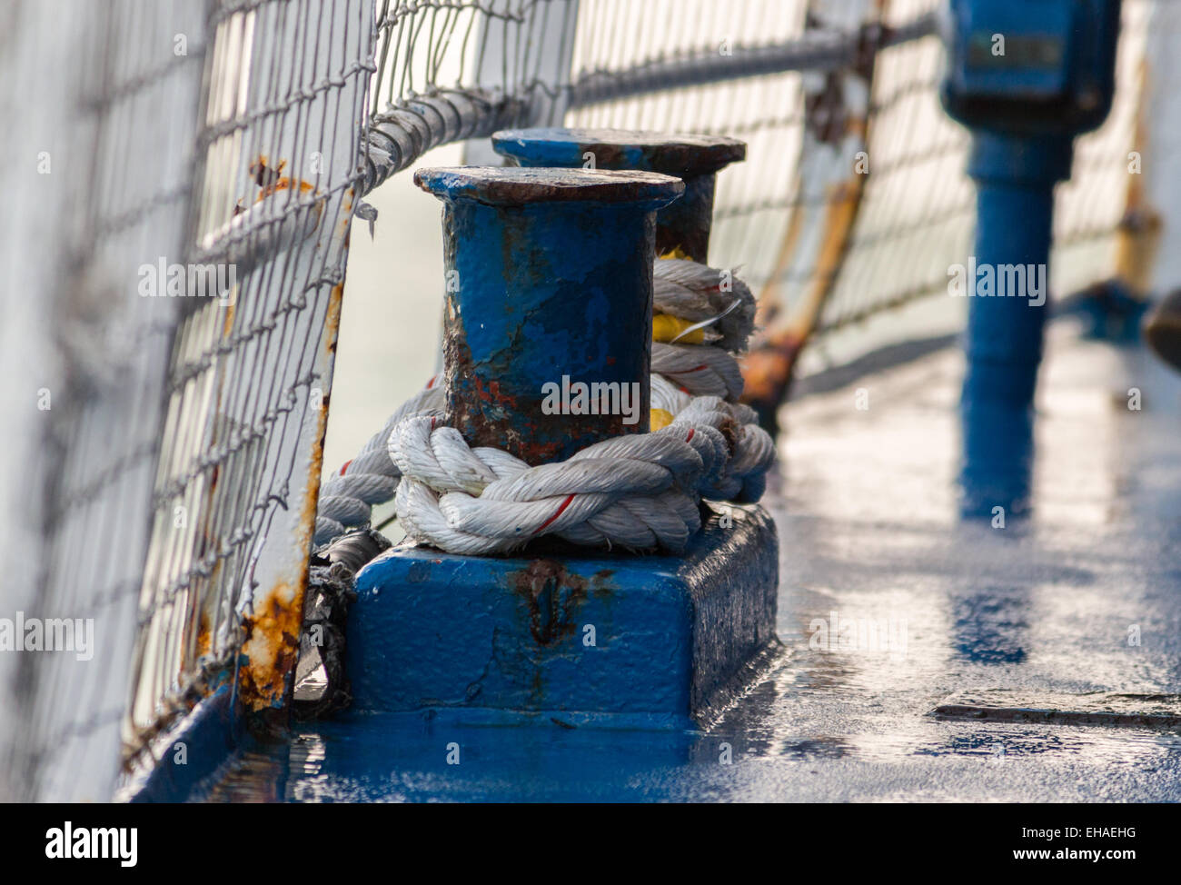 boat rigging and rope Stock Photo - Alamy