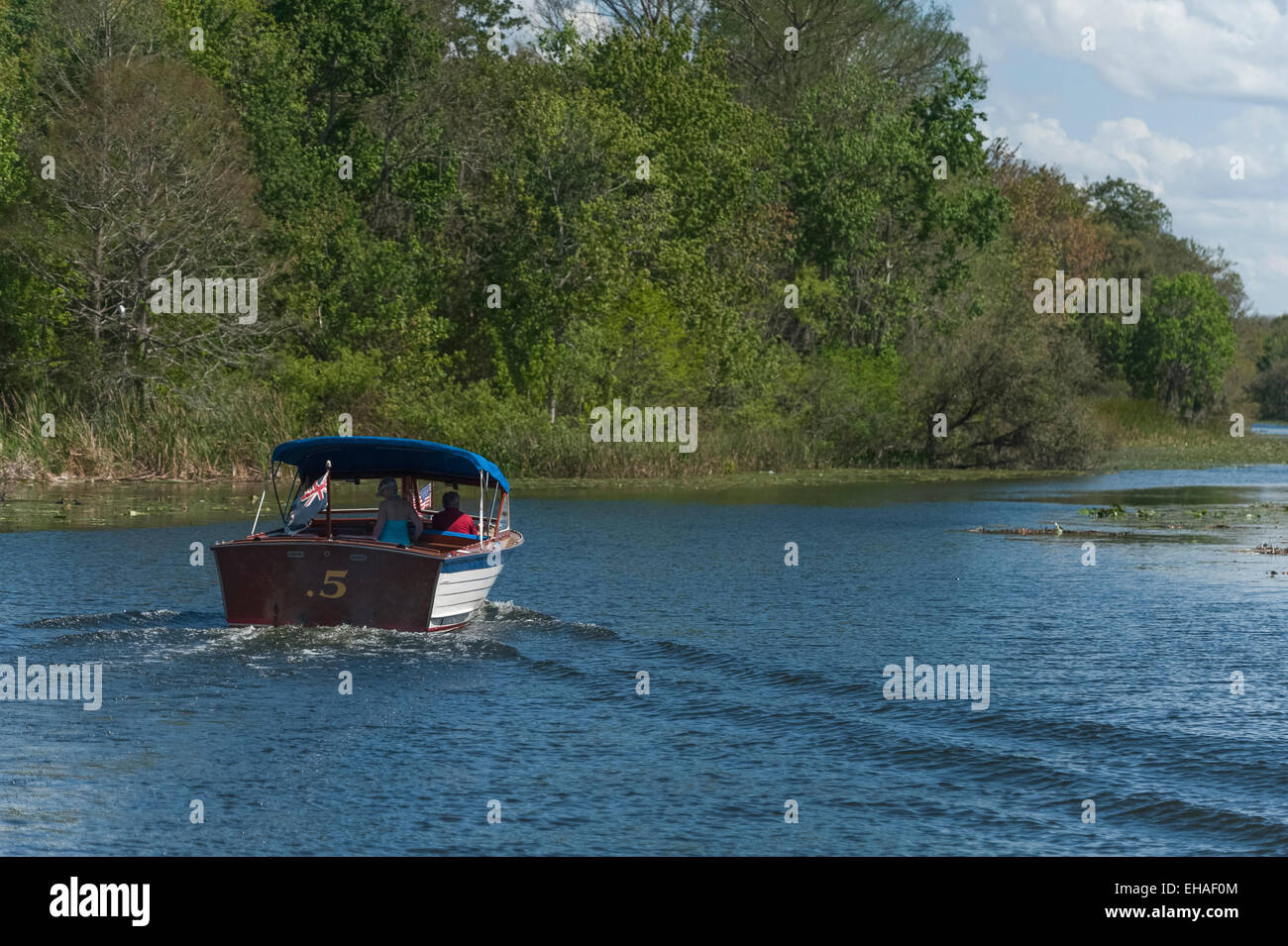 Vintage florida boat hi-res stock photography and images - Alamy