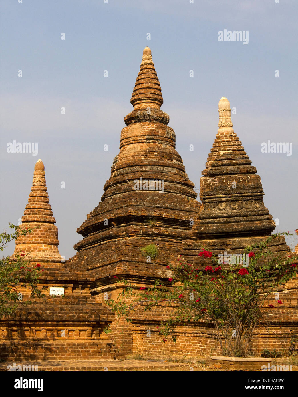 Ananda temple complex Bagan Myanmar Burma Stock Photo - Alamy