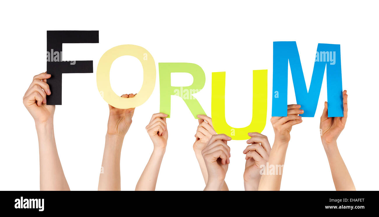 Many Caucasian People And Hands Holding Colorful Letters Or Characters ...