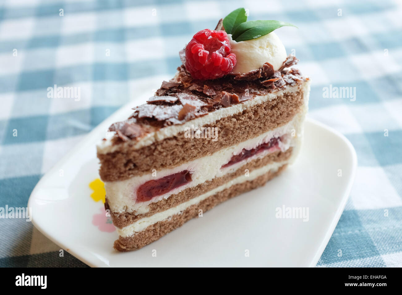 A slice of cake Stock Photo - Alamy