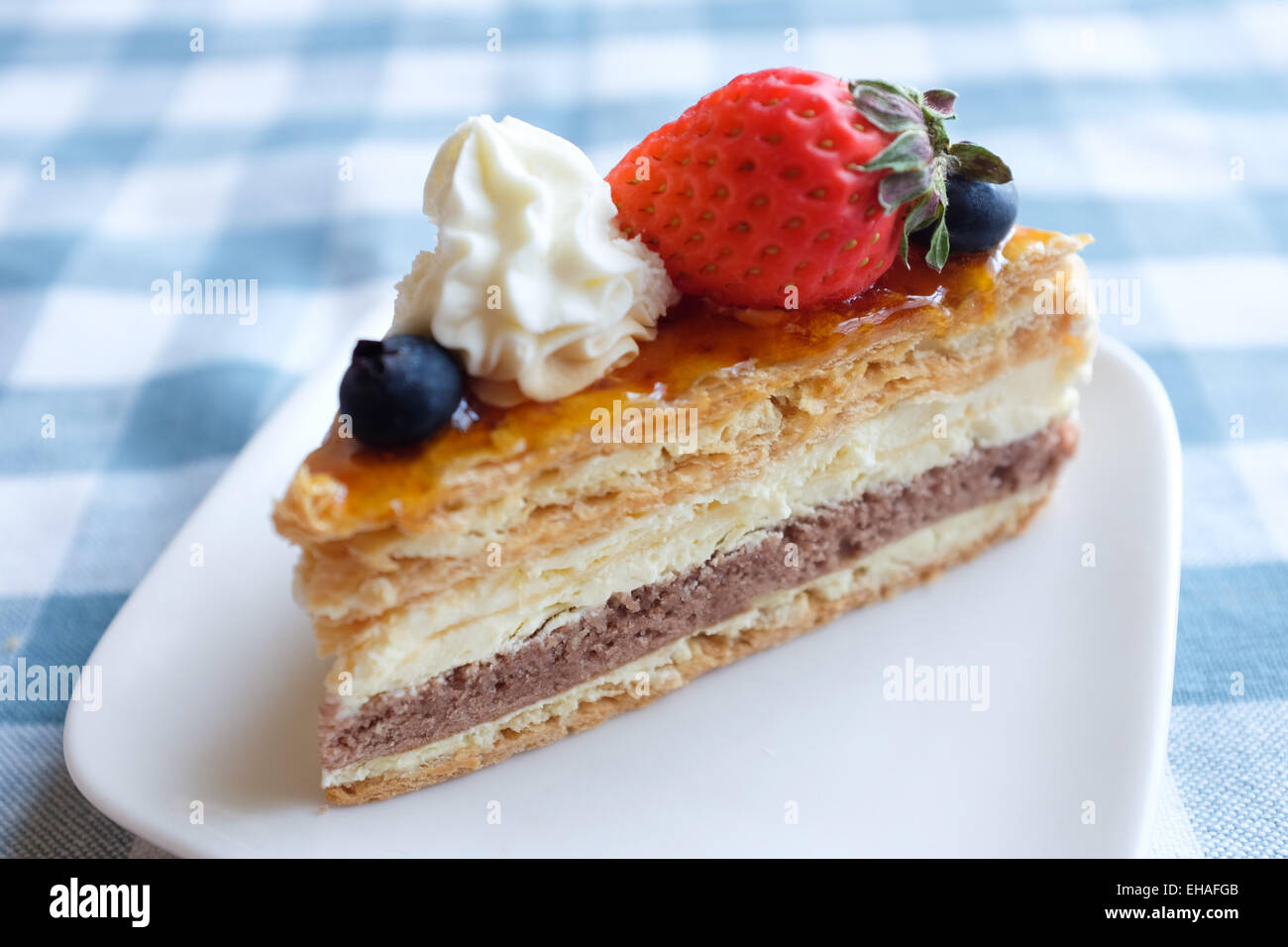 A slice of cake Stock Photo - Alamy