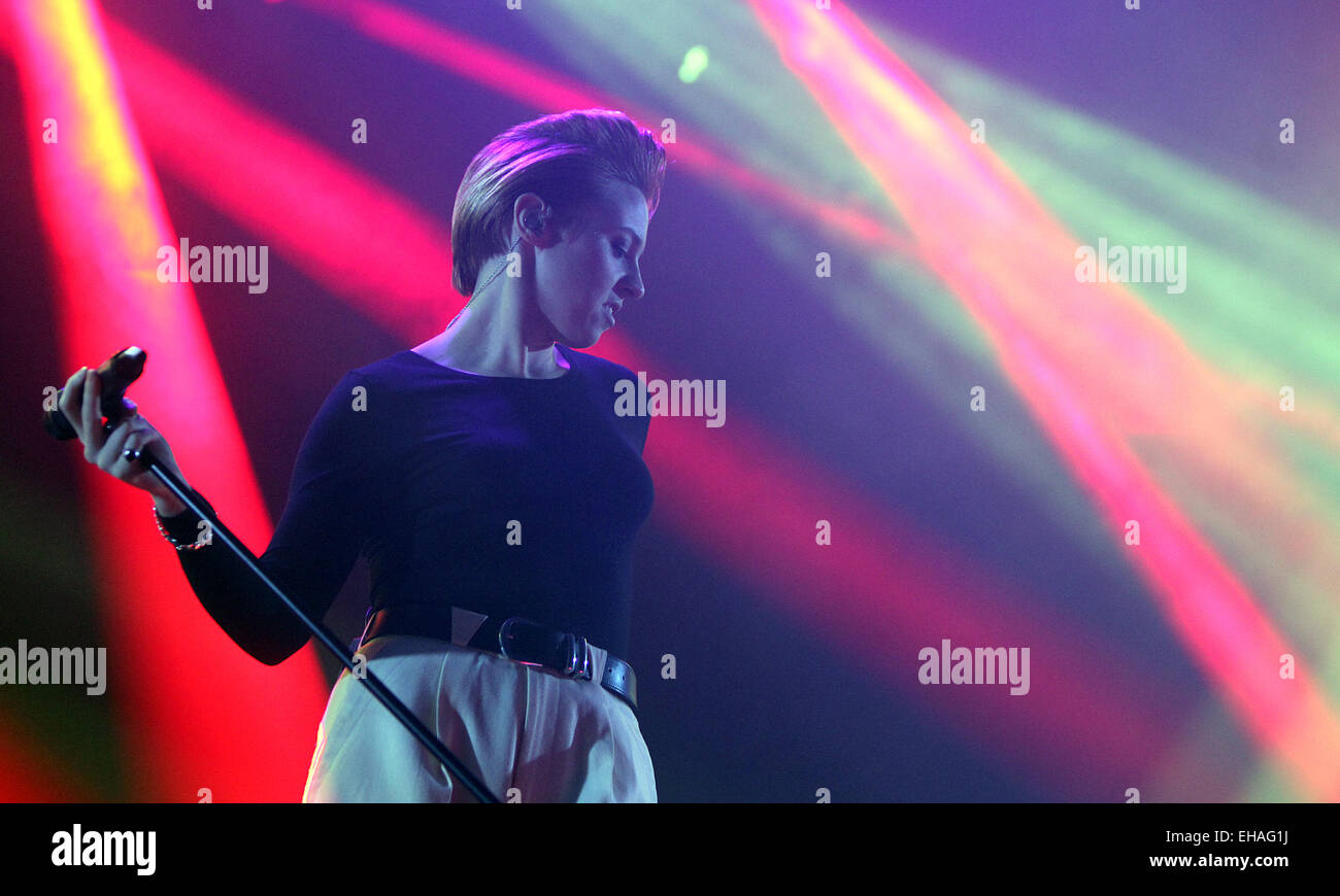 Bestival 2014 - Performances - Day 1 - La Roux Featuring: La Roux,Ellie ...