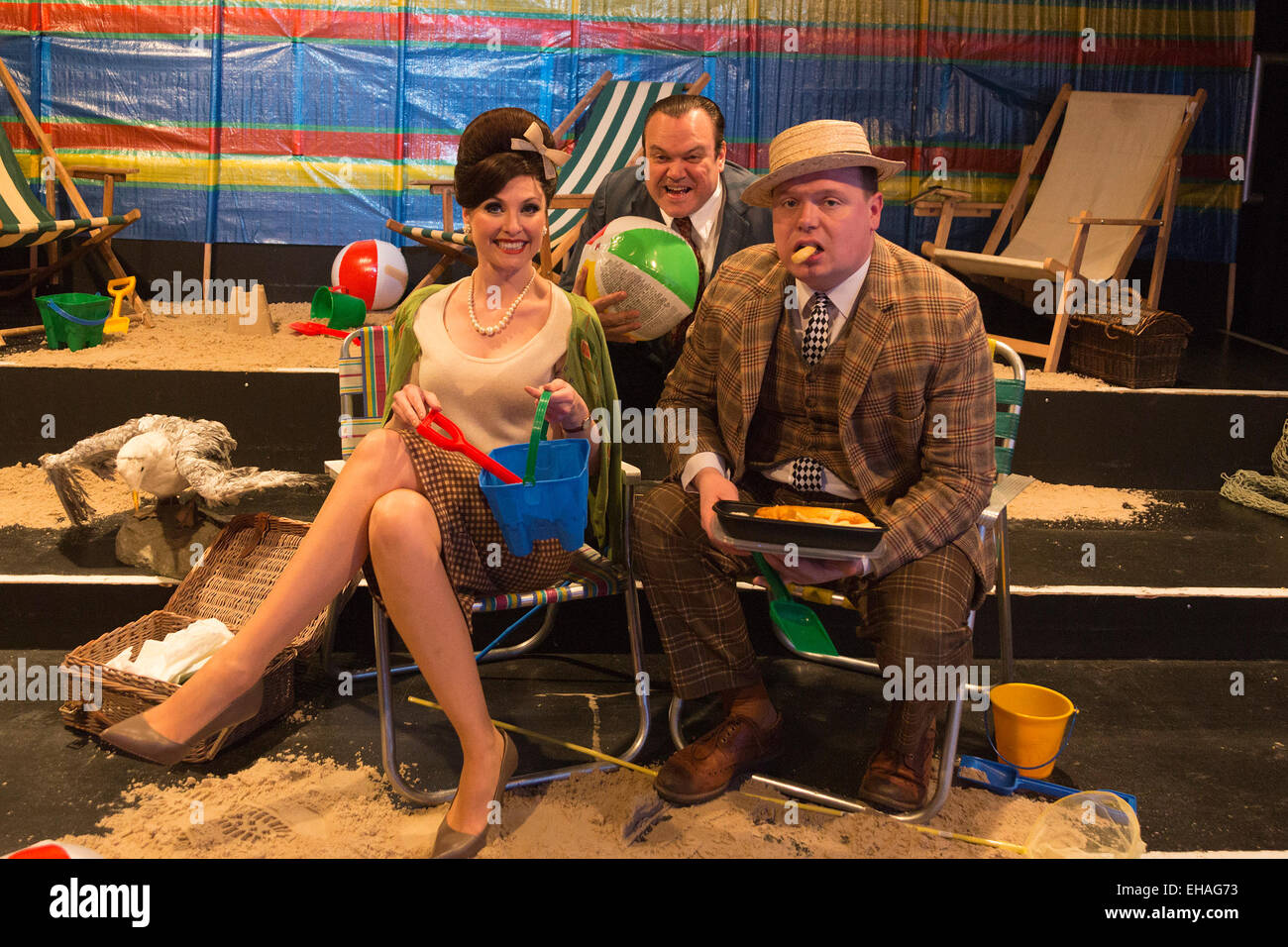 L-R: Emma Barton, Shaun Williamson and Gavin Spokes. The New Wimbledon ...