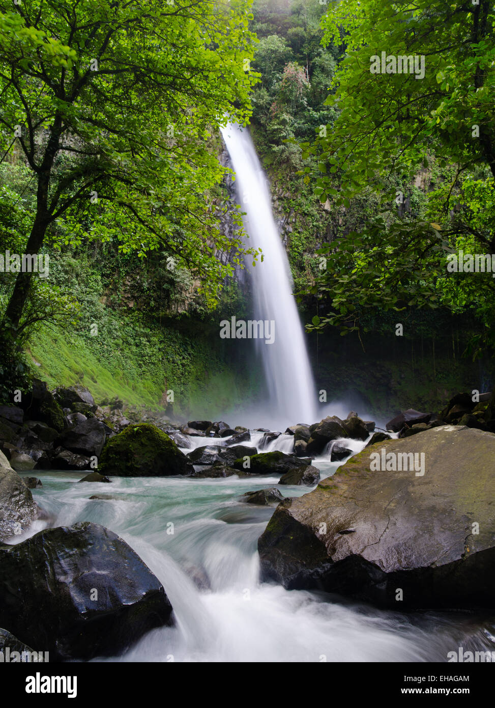 Waterfall hikes la fortuna hi-res stock photography and images - Alamy