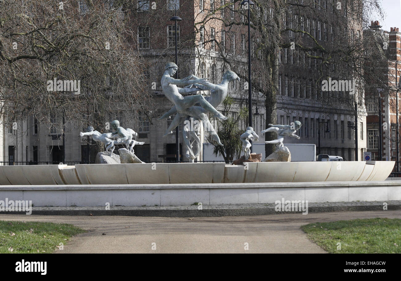 Joy of Life Fountain, Hyde Park, London, England, UK Stock Photo - Alamy