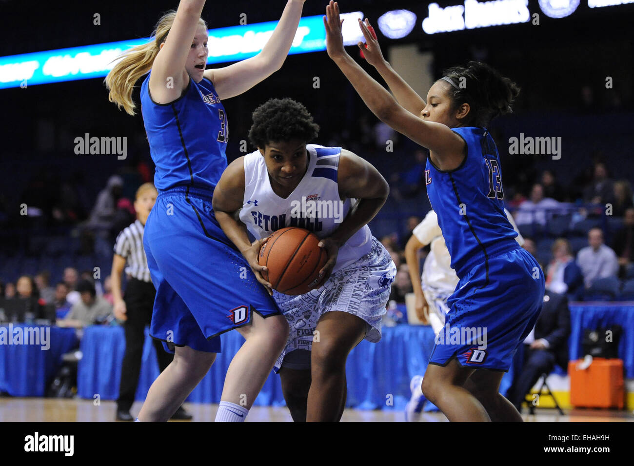 The Tournament. 10th Mar, 2015. Seton Hall Pirates forward Janee ...