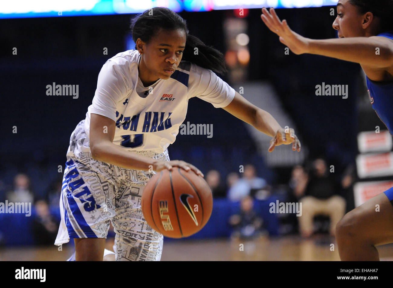 The Tournament. 10th Mar, 2015. Seton Hall Pirates guard Daisha Simmons ...