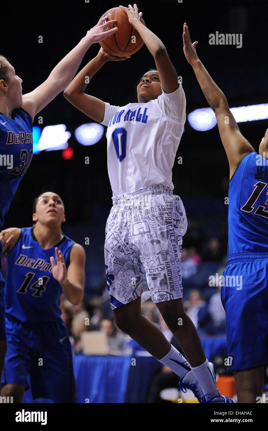 The Tournament. 10th Mar, 2015. Seton Hall Pirates guard Daisha Simmons ...