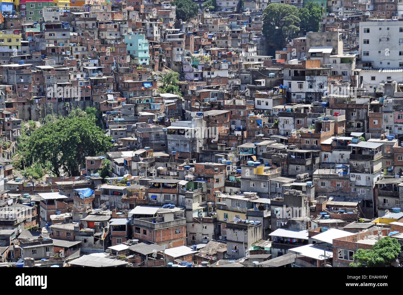 Brazilian favela in Rio de Janeiro (shantytown Stock Photo - Alamy