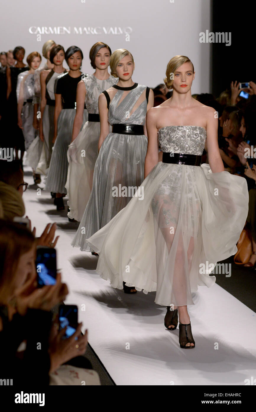 Mercedes-Benz New York Fashion Week Spring 2015 - Carmen Marc Volvo ...