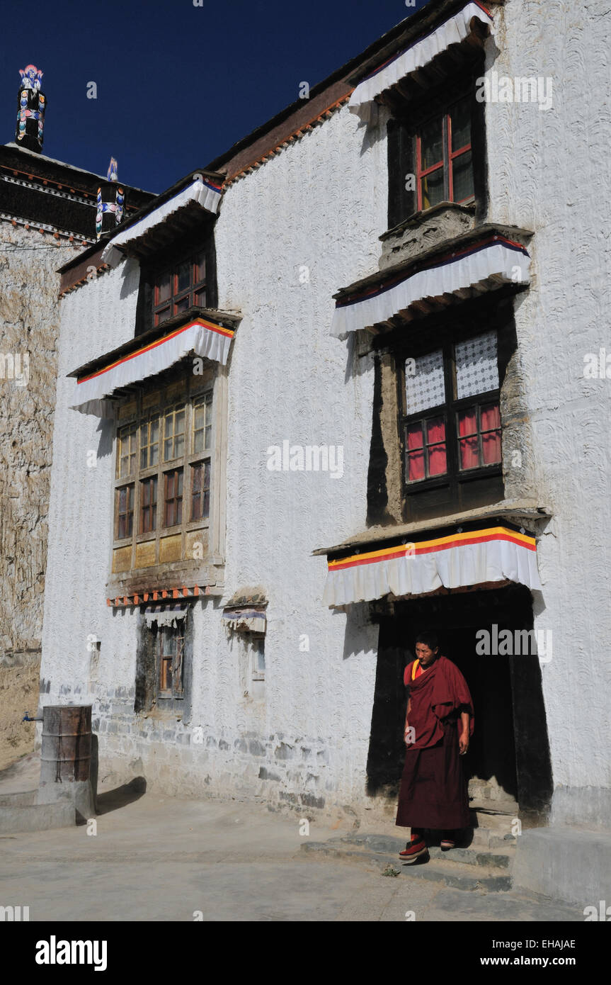 Shigatse, Tashilhunpo Monastery Stock Photo - Alamy
