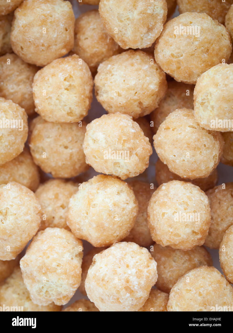 A close-up of Kellogg's Corn Pops cereal. Canadian version shown Stock ...
