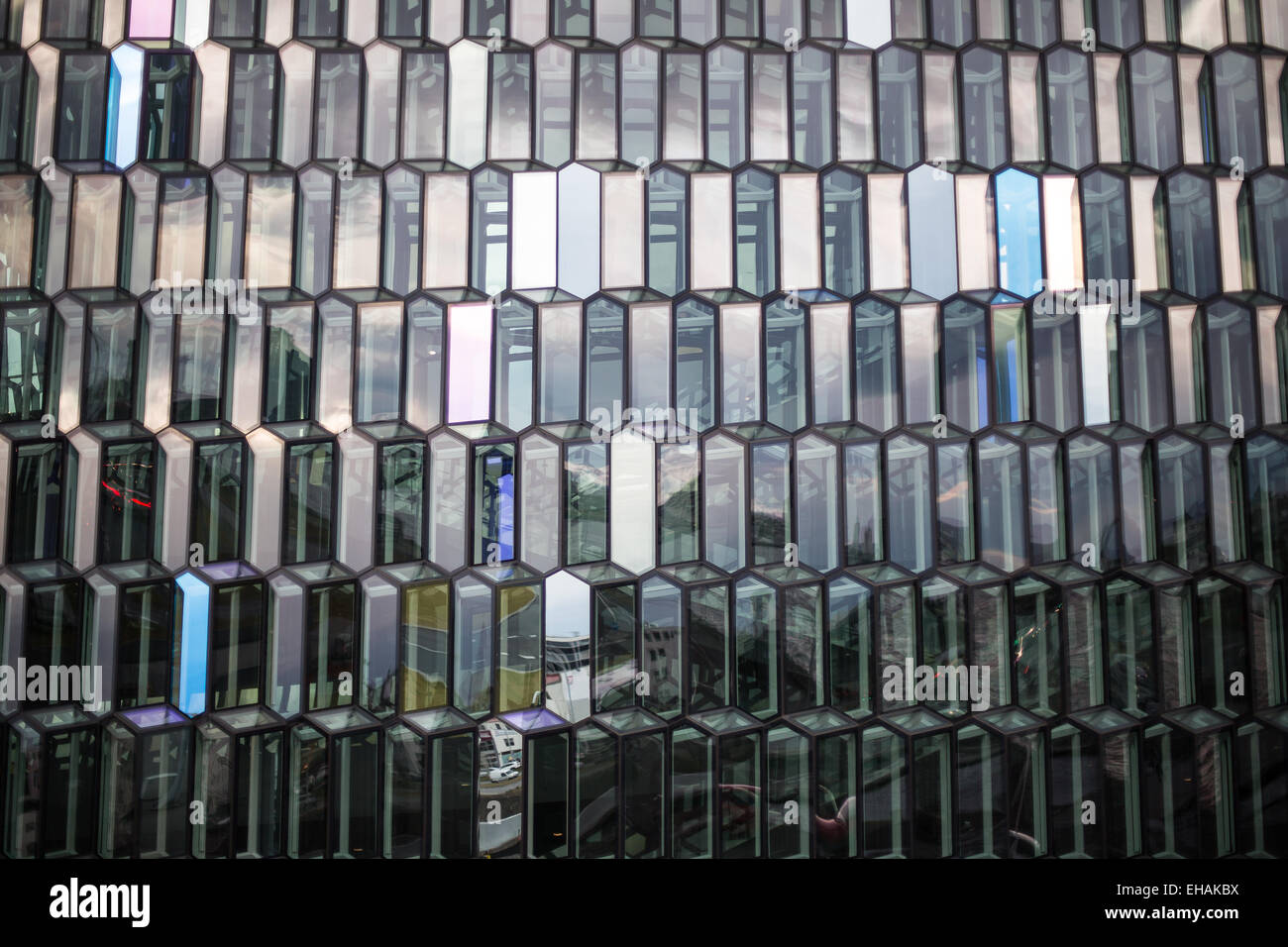 Harpa glass hi-res stock photography and images - Alamy
