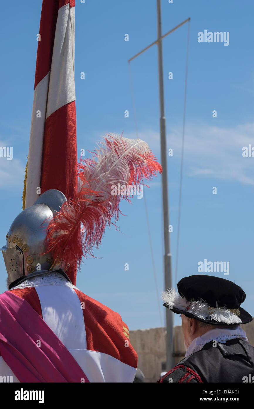 Knights st john re enactment hi-res stock photography and images - Alamy