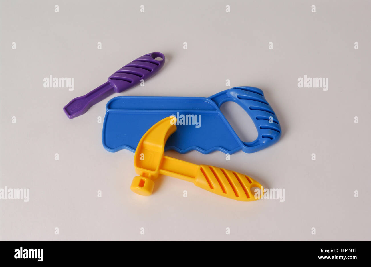 Plastic toy screwdriver tool hi-res stock photography and images - Alamy