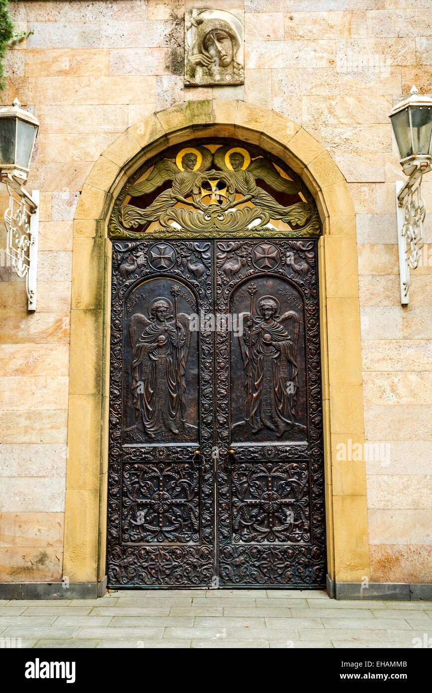The picture of old door in Tbilisi, Georgia Stock Photo - Alamy
