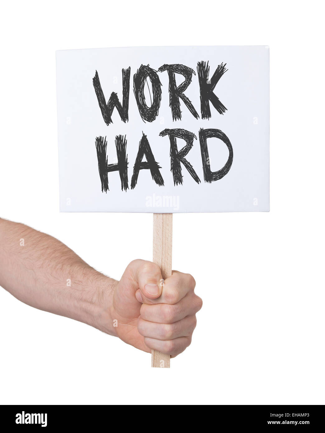Hard work hard work Cut Out Stock Images & Pictures - Alamy