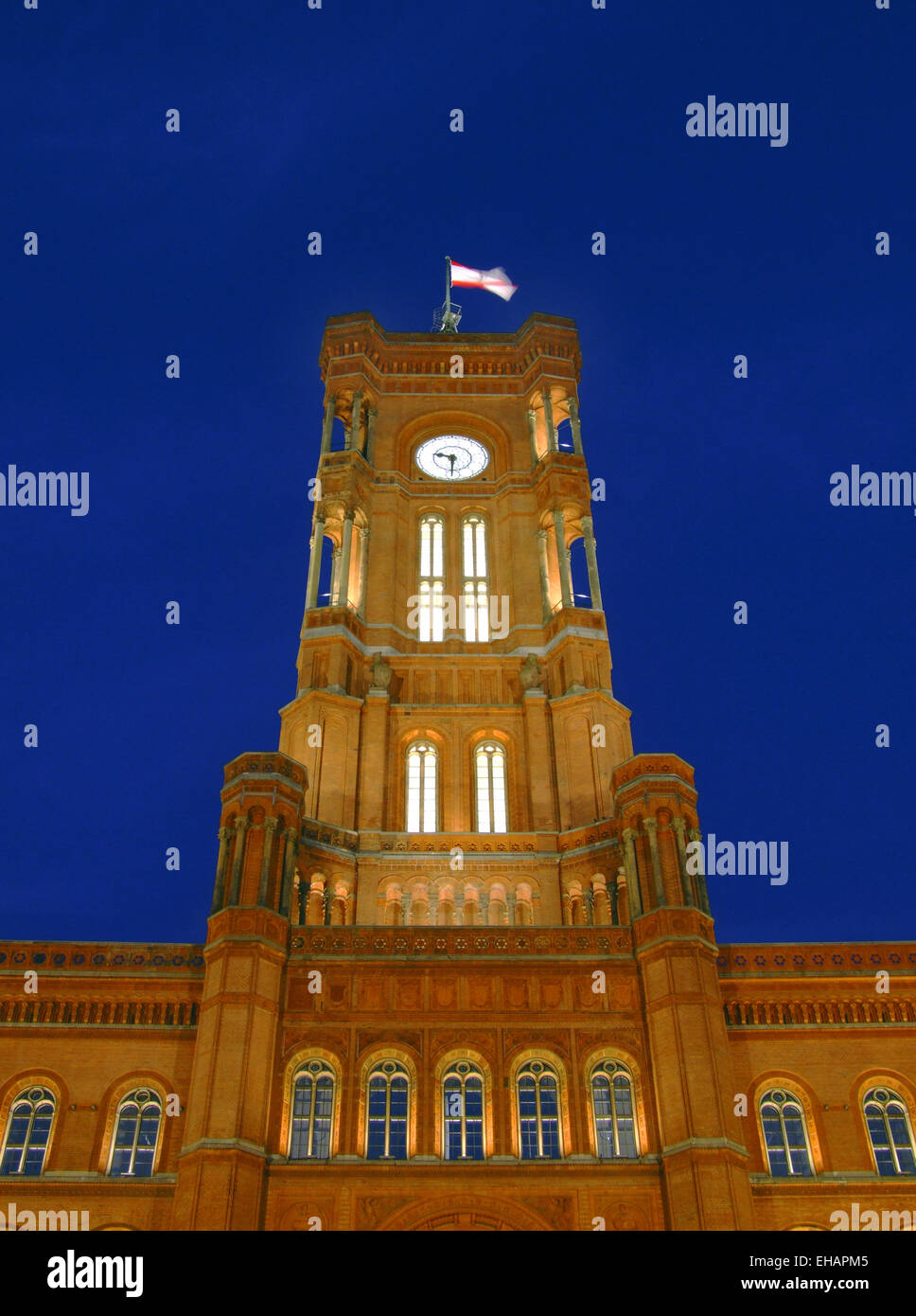 Rotes Rathaus, Berlin / Berlin city hall Stock Photo - Alamy
