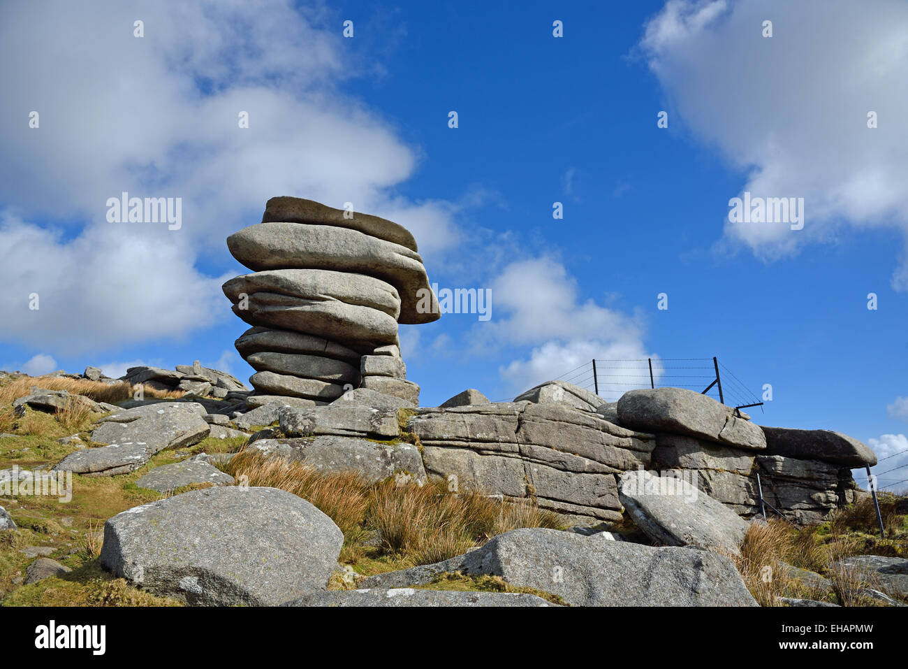 The Cheesewring, Stowe´s Hill, Cornwall, UK Stock Photo - Alamy