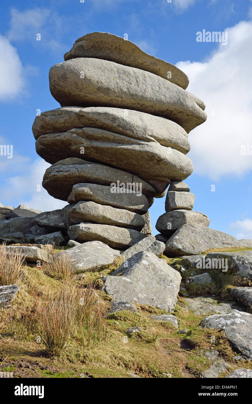 The Cheesewring, Stowe´s Hill, Cornwall, UK Stock Photo - Alamy