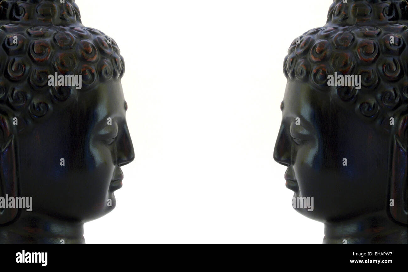 Two buddha figures hi-res stock photography and images - Alamy