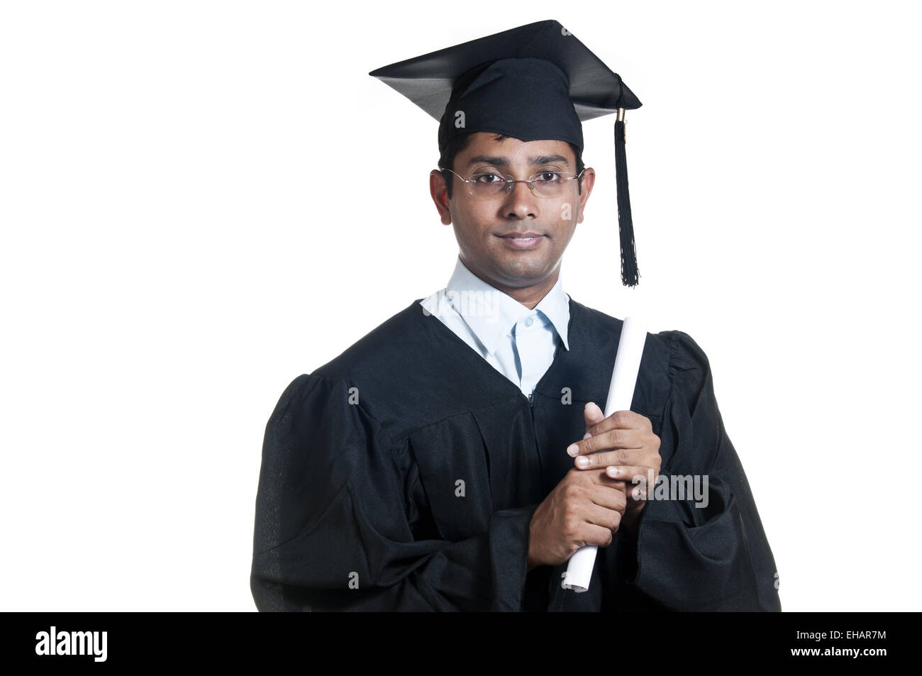 Indian Boy Graduation Degree High Resolution Stock Photography and ...