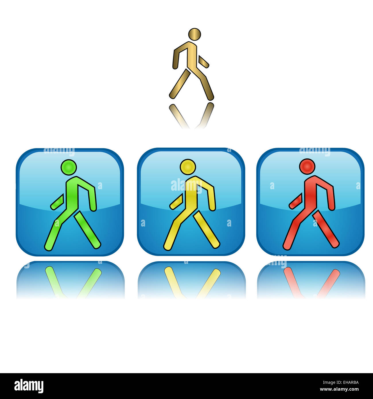 Pedestrian crossing alert hi-res stock photography and images - Alamy