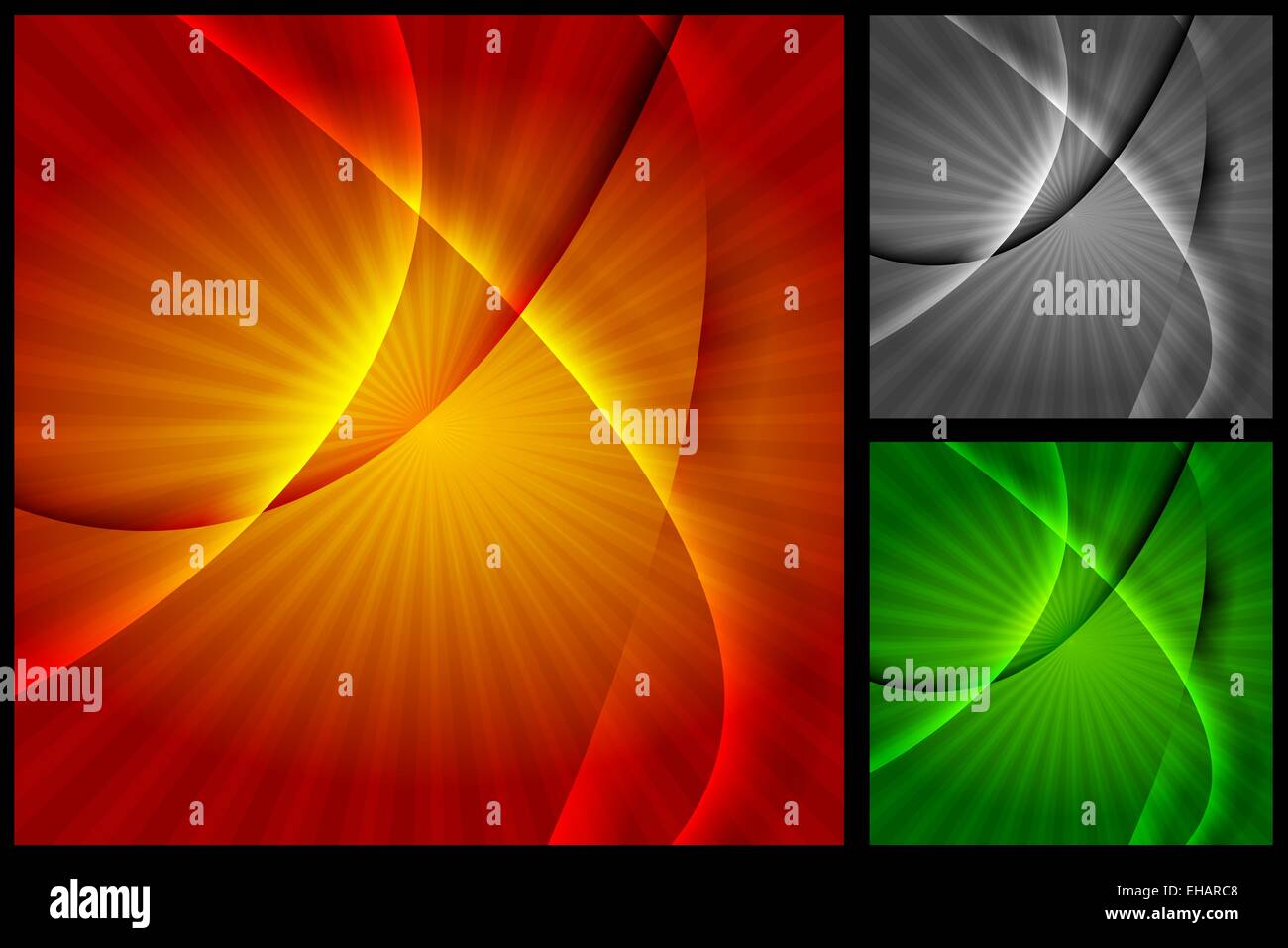 Set of bright abstract backgrounds Stock Photo - Alamy