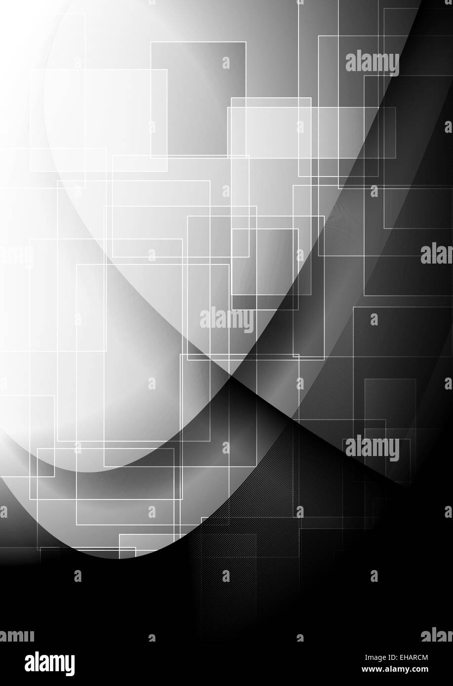 Abstract monochrome background with squares Stock Photo - Alamy