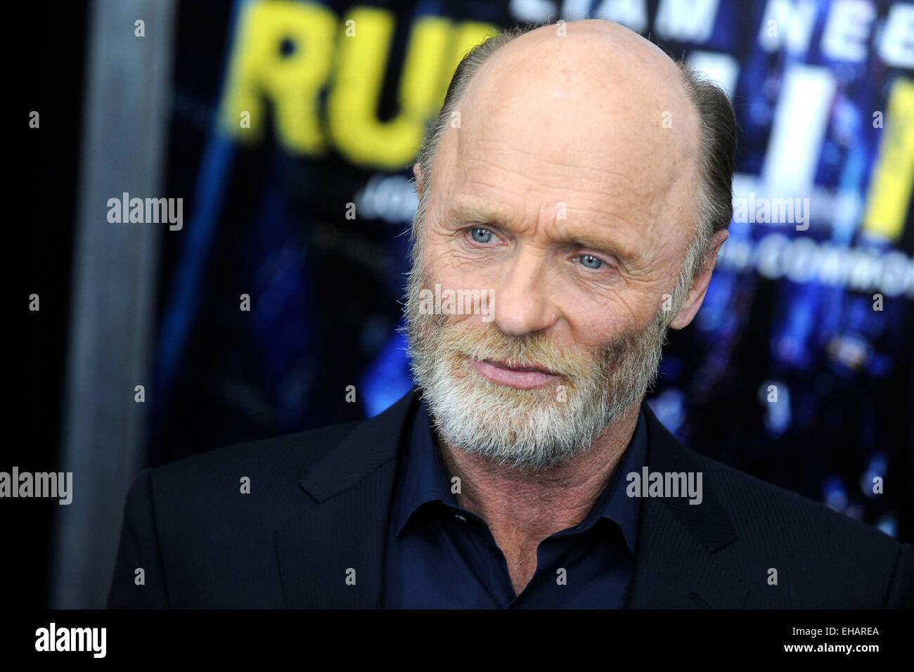 Ed Harris arrives for the 'Run All Night' New York Premiere at AMC ...