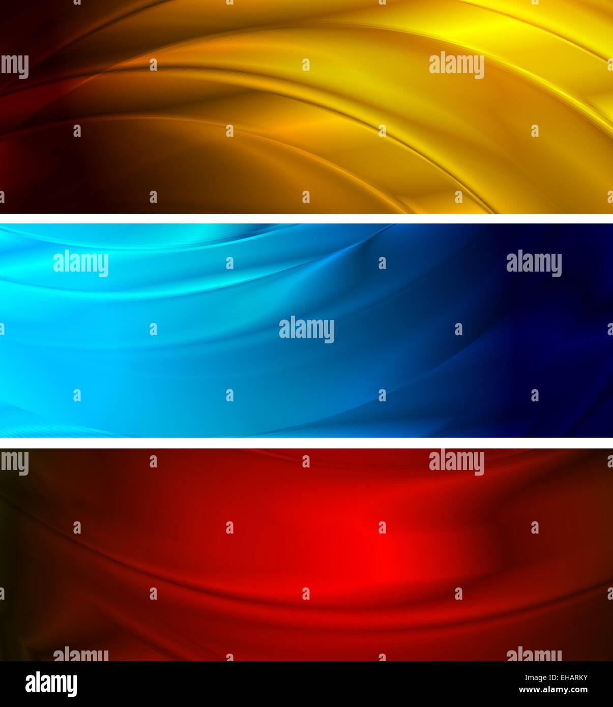 Abstract silk banners Stock Photo - Alamy