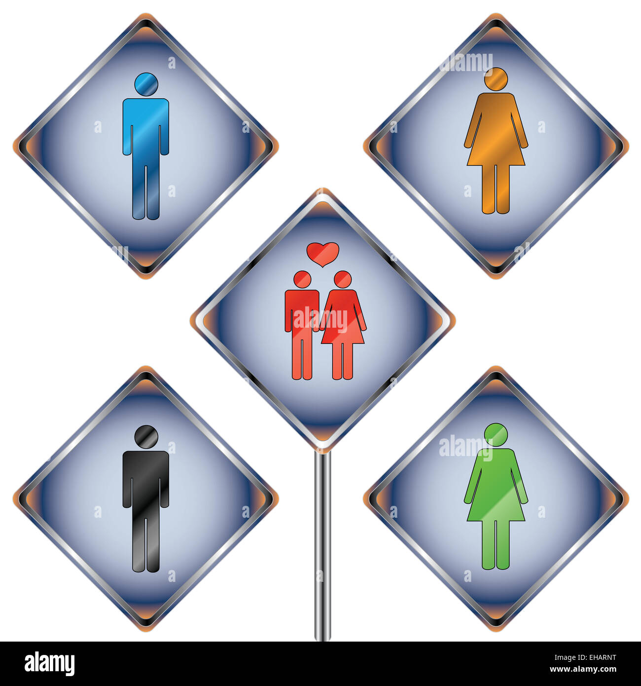 People signs hi-res stock photography and images - Alamy