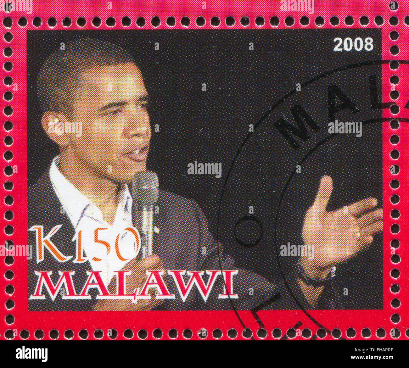 Us stamp obama hi-res stock photography and images - Alamy